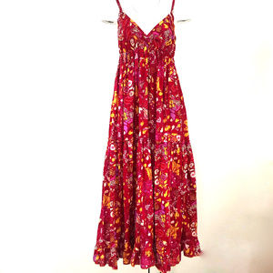 Tramp | Dresses | Tramp Sleeveless Triered Floral Maxi Dress | Poshmark